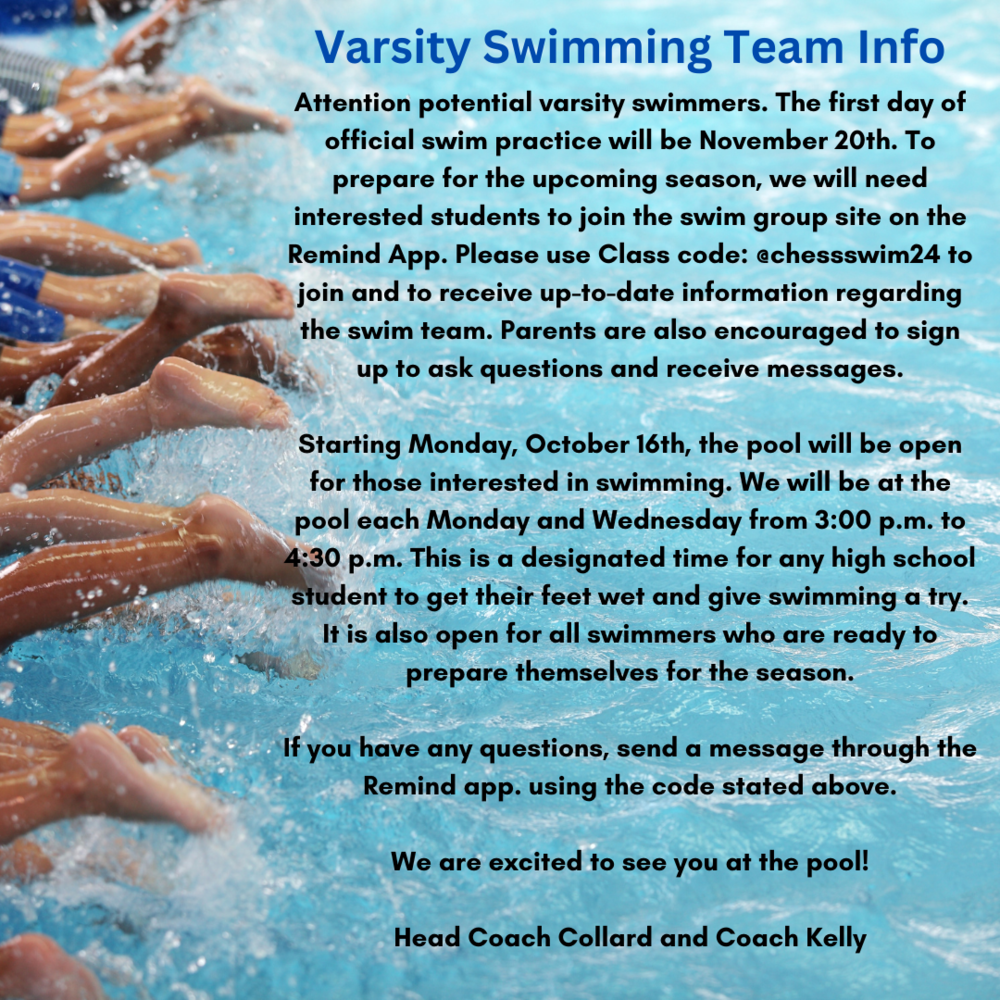 Swim Team Information | St. Charles Community Schools